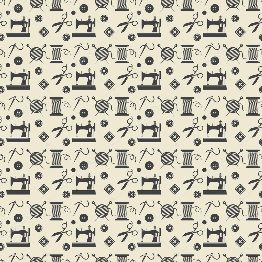 Sewing and needlework background Stock Vector Image by ©K3star #60958877