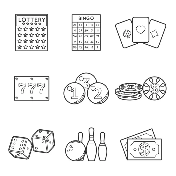 ᐈ Lottery icons stock icon, Royalty Free lottery icon vectors ...