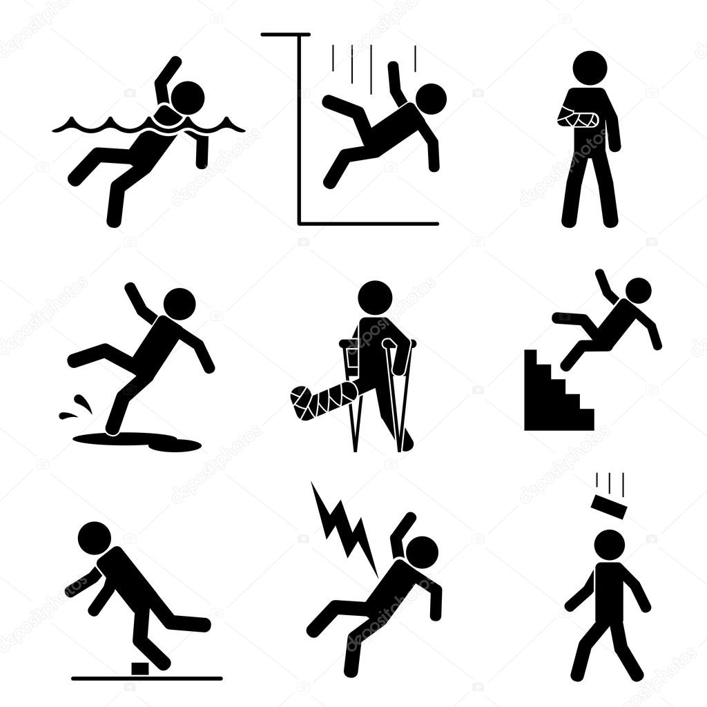 Safety and accident icons Stock Vector Image by ©K3star #76234219