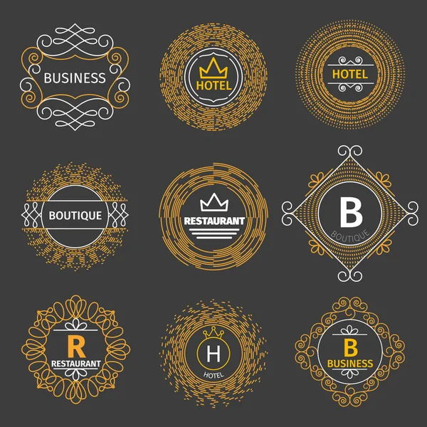 Monogram logo design — Stock Vector © MSSA #62288221