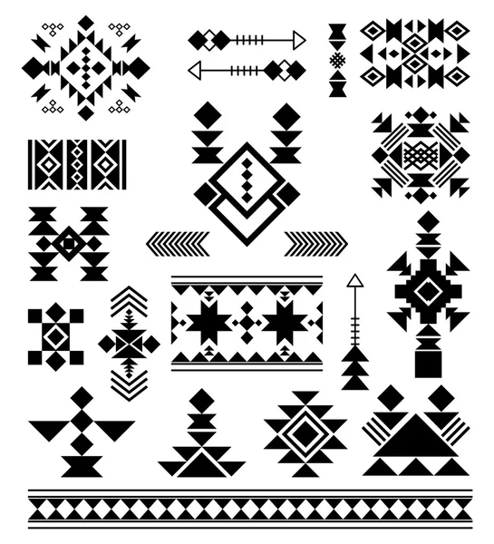 Vector tribal vintage native ethnic background Stock Vector Image by ...