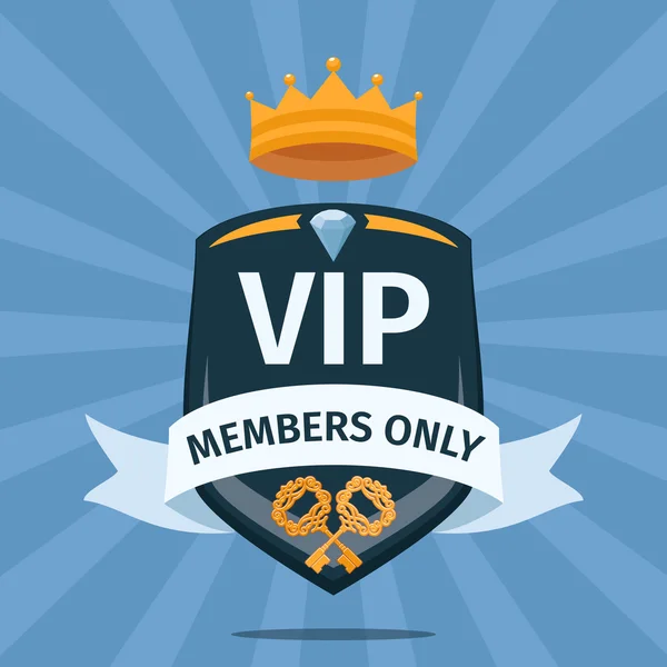Vip club members only logo emblem Vector Art Stock Images | Depositphotos