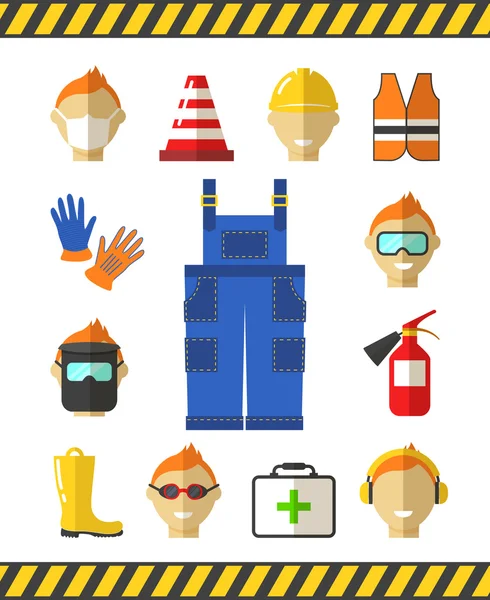 Work safety Vector Art Stock Images | Depositphotos
