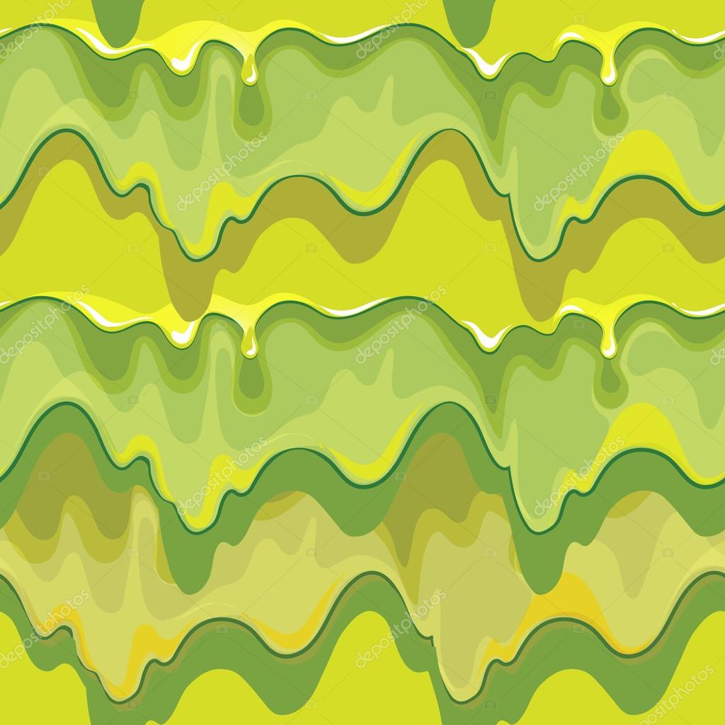 Oozing green slime vector seamless pattern — Stock Vector © MSSA #91155556