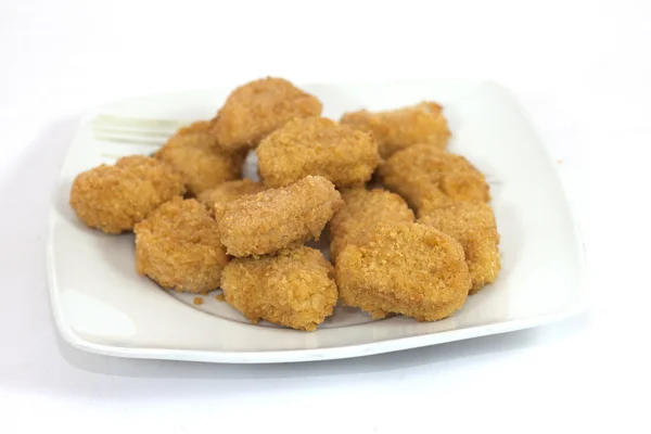 Chicken nuggets with rice Stock Photos, Royalty Free Chicken nuggets ...