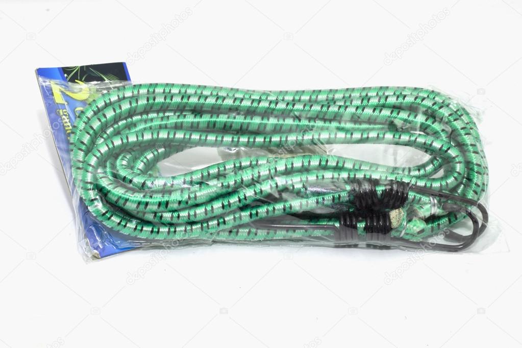 Elastic rope with hook — Stock Photo © stanga190 #79465258