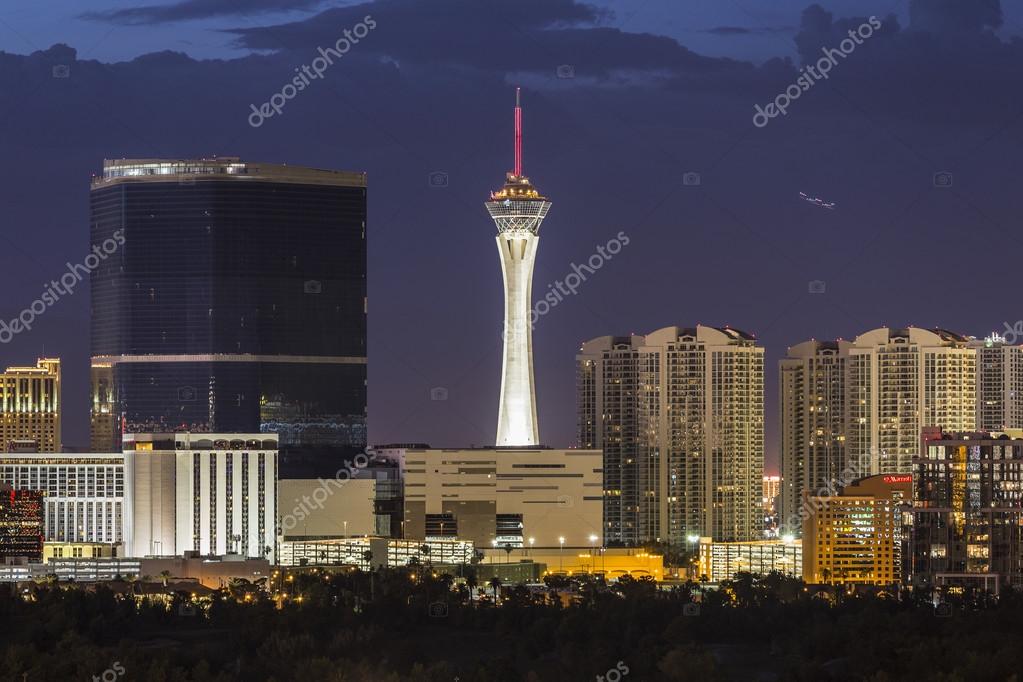 Tower At Night Las Vegas