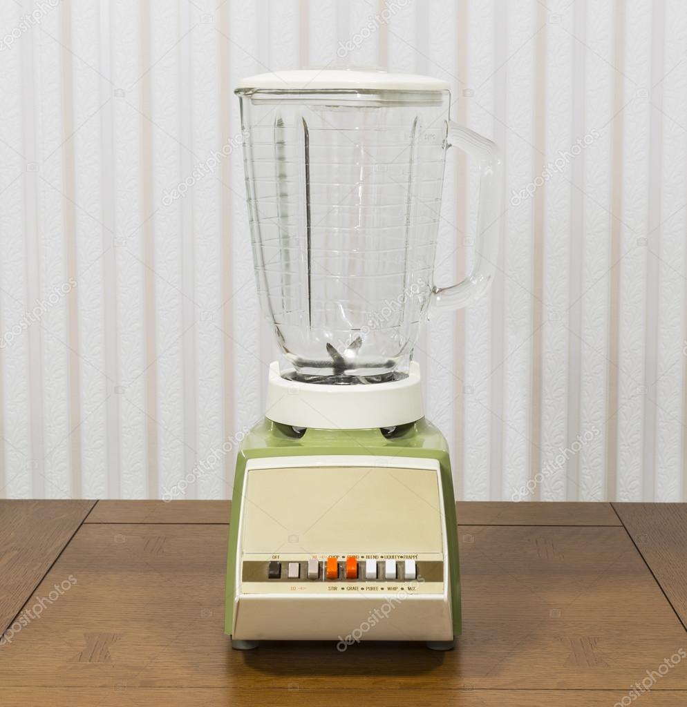Vintage blender on Wood Table Stock Photo by ©trekandshoot 82402848
