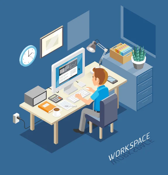 100,000 Corporate workspace Vector Images | Depositphotos