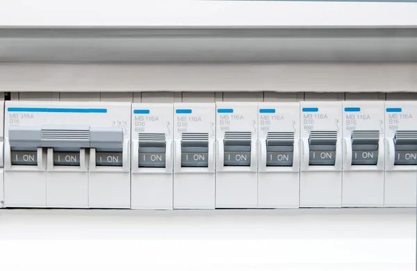 Electric fuse box front view - Stock Image - Everypixel