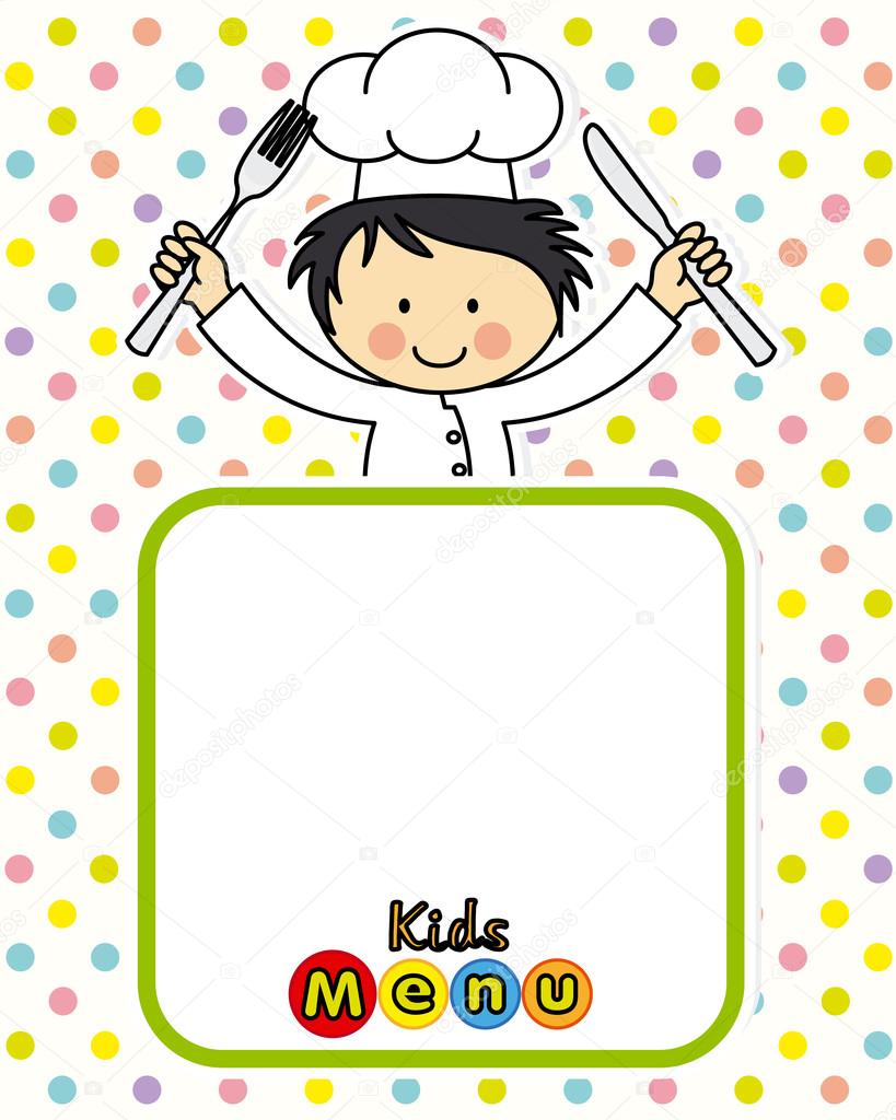 Boy chef card Stock Vector Image by ©sbego #108301538