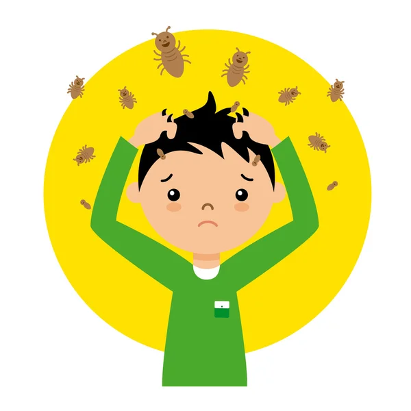Child Crying Lice Head Vector Isolated Stock Vector Image by ©sbego ... Child Crying Lice Head Vector Isolated Stock Vector Image by ©sbego ...