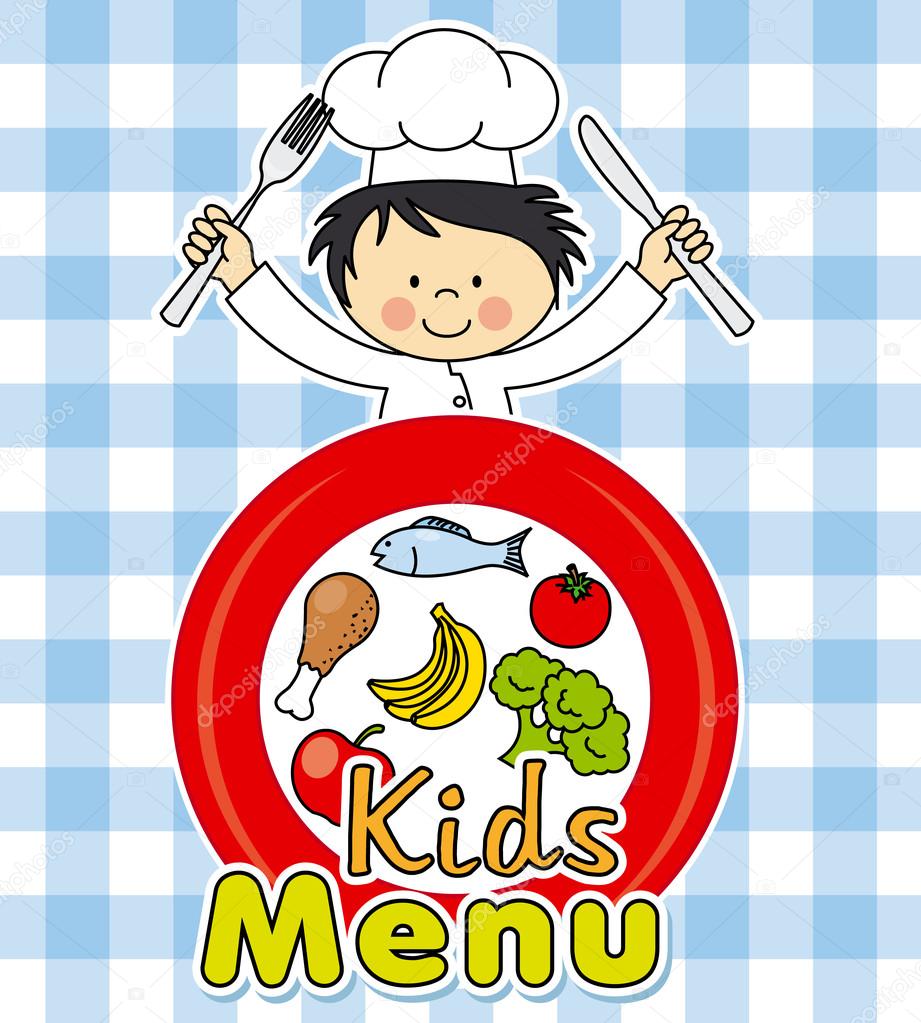 Kids Menu Clipart