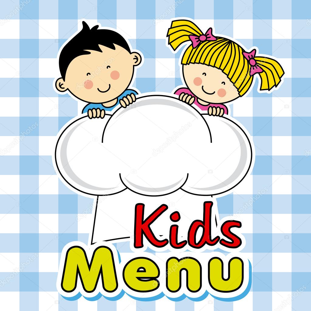 Kids menu Stock Vector by ©sbego 78409132