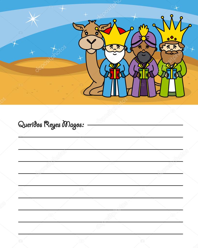 Letter to the Three Kings Stock Vector Image by ©sbego #90522398