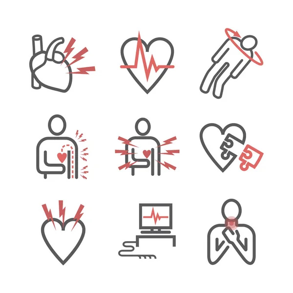 Heart test line icon, electrocardiogram monitor logo, cardiology ...