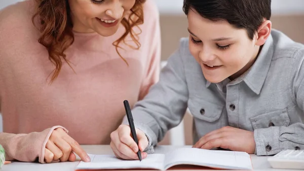 Mother son homework Stock Photos, Royalty Free Mother son homework ...