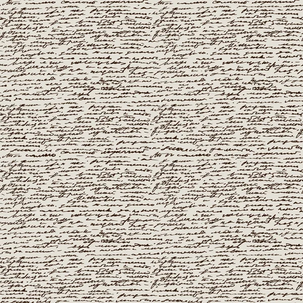 Handwriting. Seamless vector background. Stock Vector Image by ...