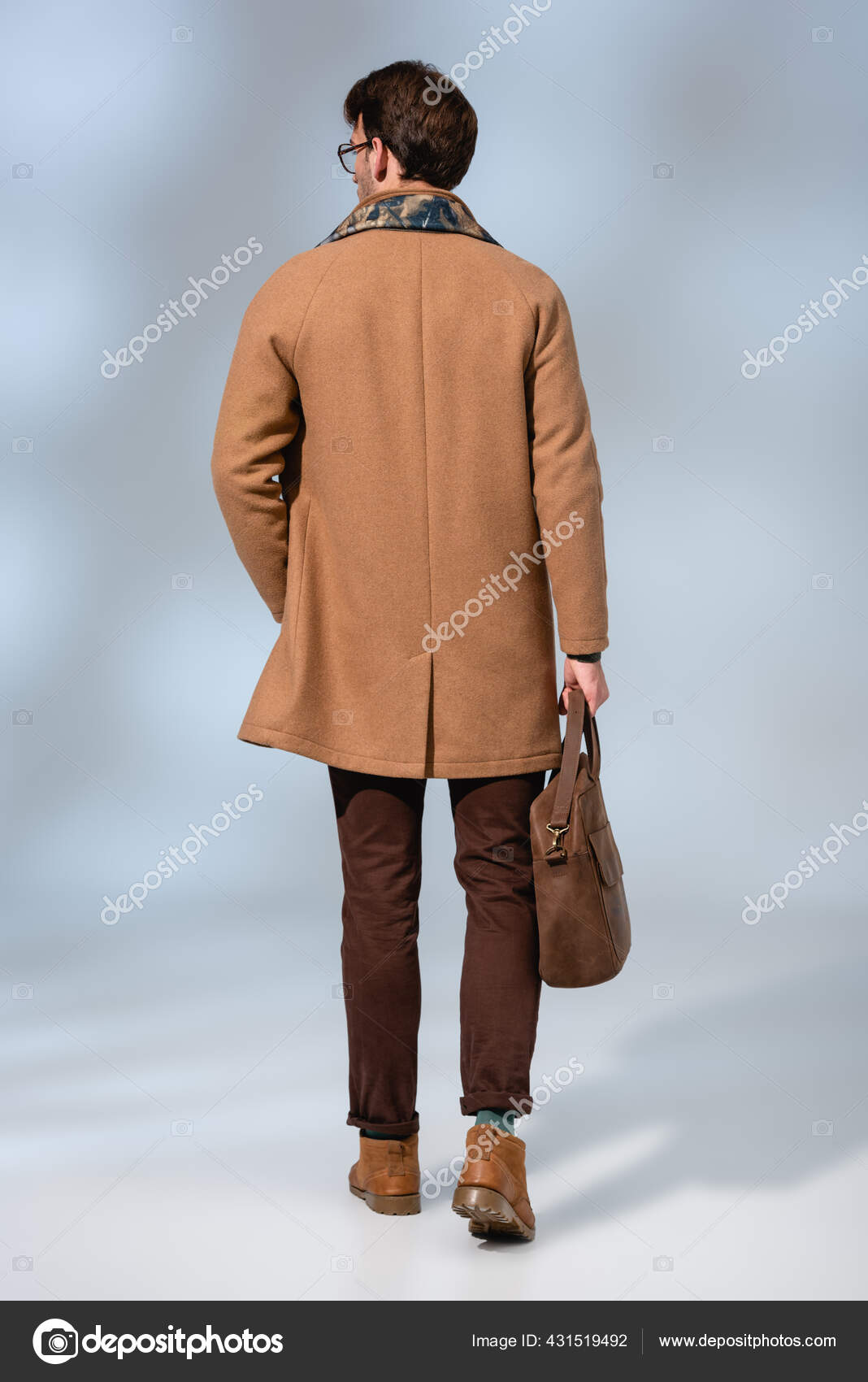 Man Back Coat