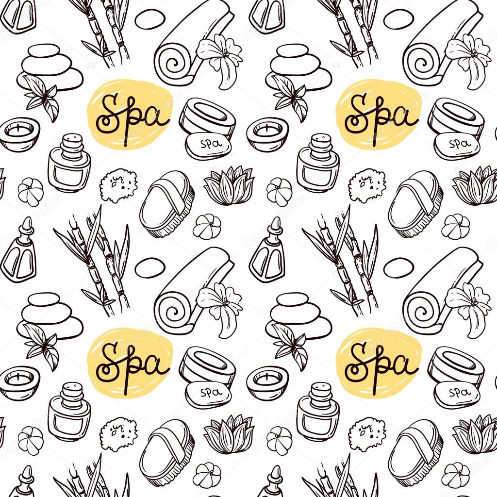 Vector illustration spa Stock Vector by ©Margarita_87 107519974