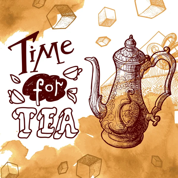 15,570 Tea time Vector Images | Depositphotos