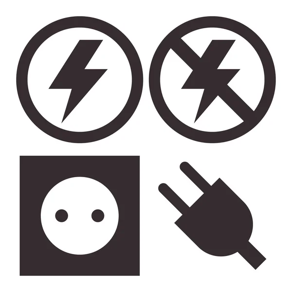 Power outlet icon — Stock Vector © nikolae #55146635