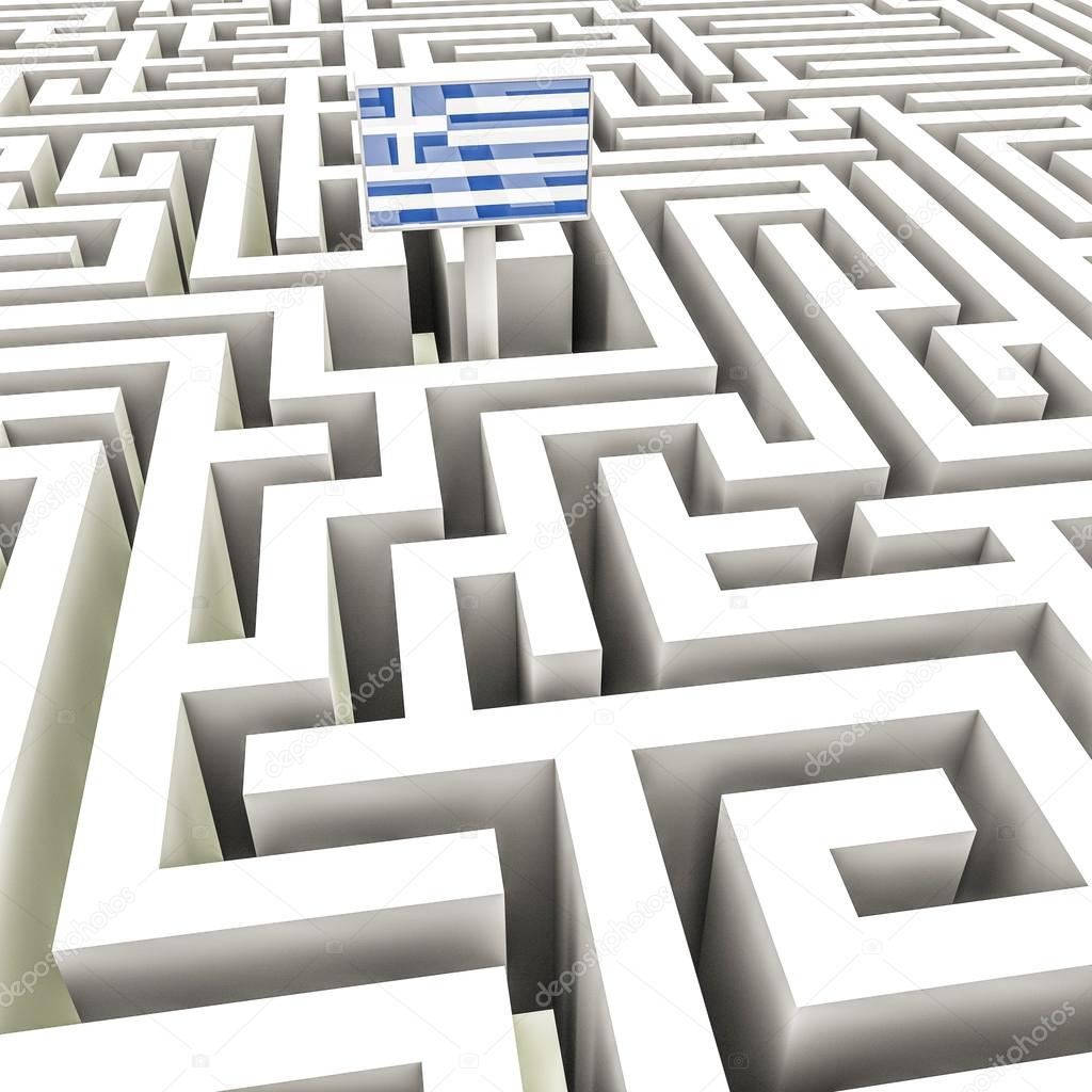 Greek Labyrinth Maze