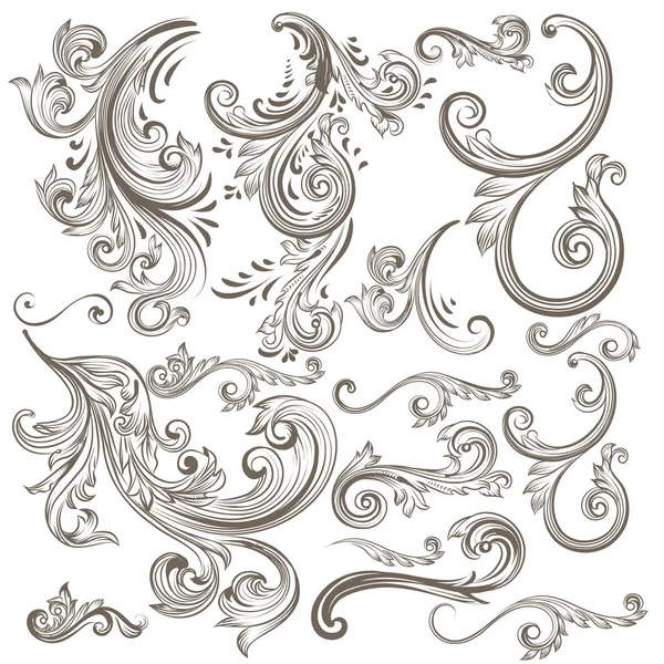 16,726,625 Victorian swirls Vector Images | Depositphotos