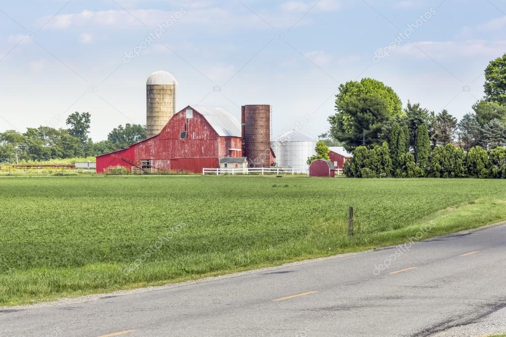 Rural Ohio Road — Stock Photo © KennethKeifer #115513012