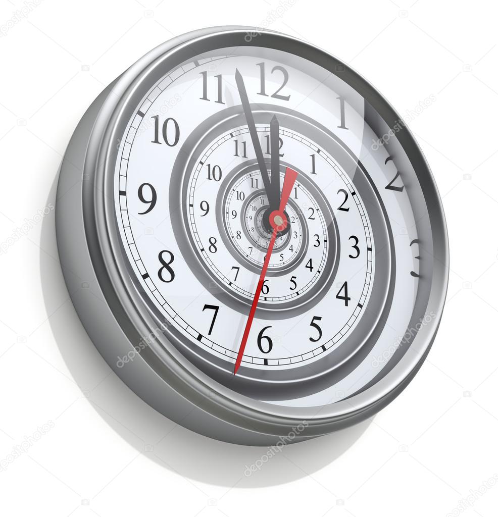 Clocks Home Décor Clock spiral wall clock etna.com.pe