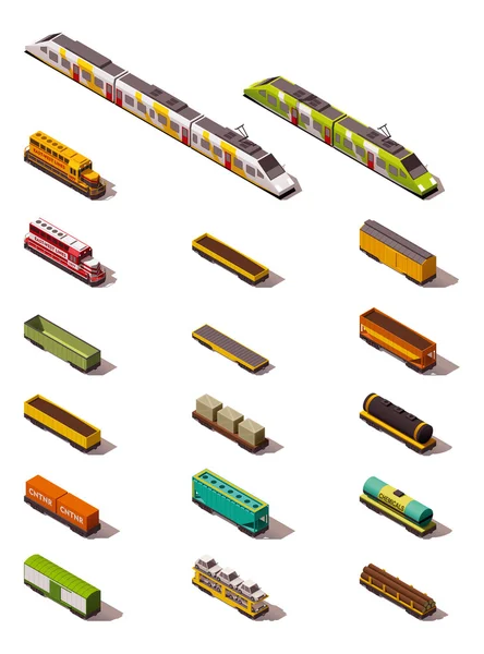 100,000 Isometric train Vector Images | Depositphotos