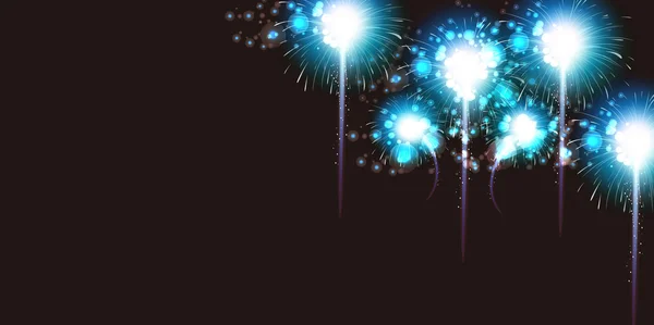 Fireworks summer landscape background Stock Vector Image by ©JBOY24 ...