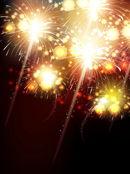 Fireworks summer landscape background Stock Vector Image by ©JBOY24 ...