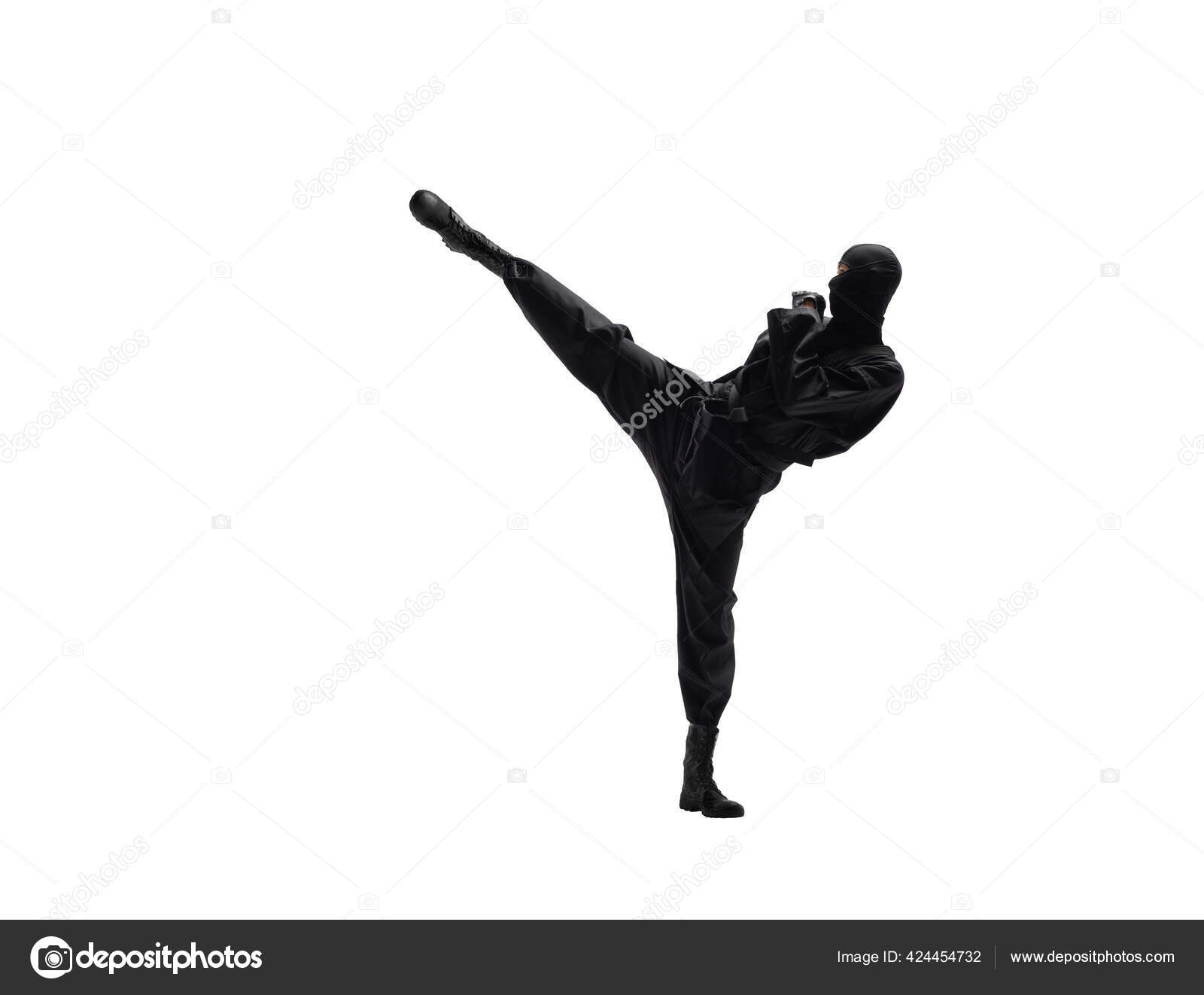 Ninja Kick To The Face