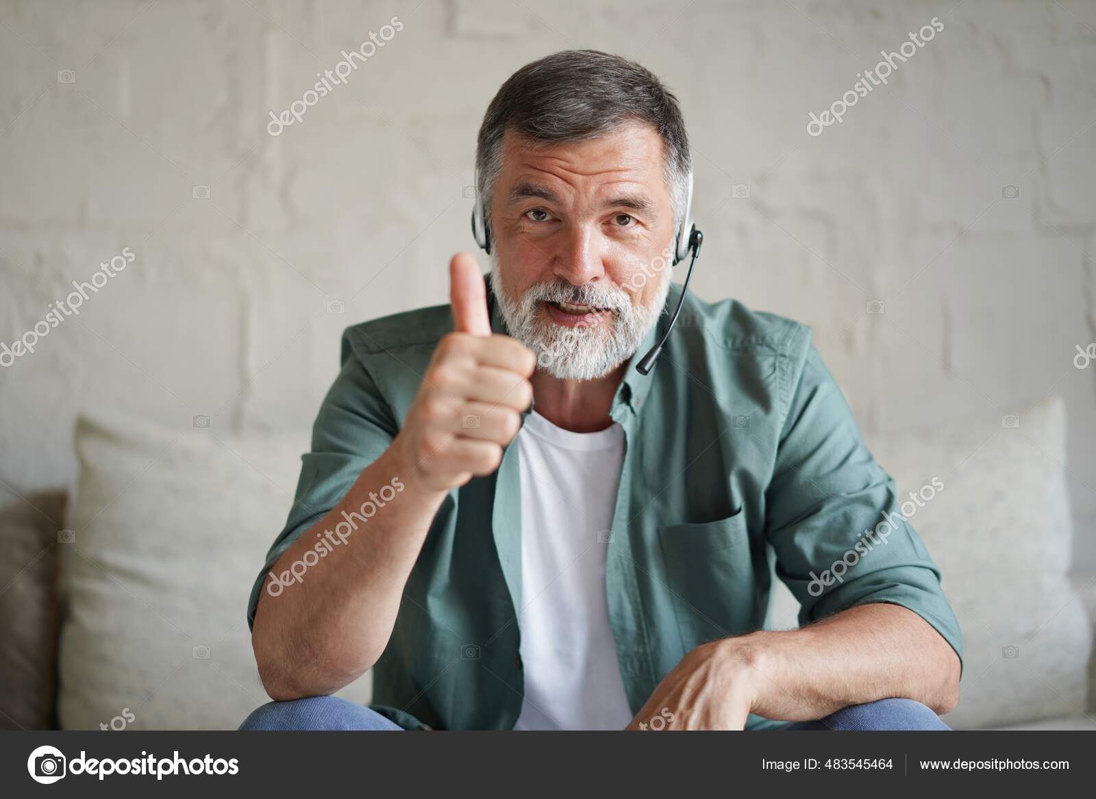 Distant Looking At Camera