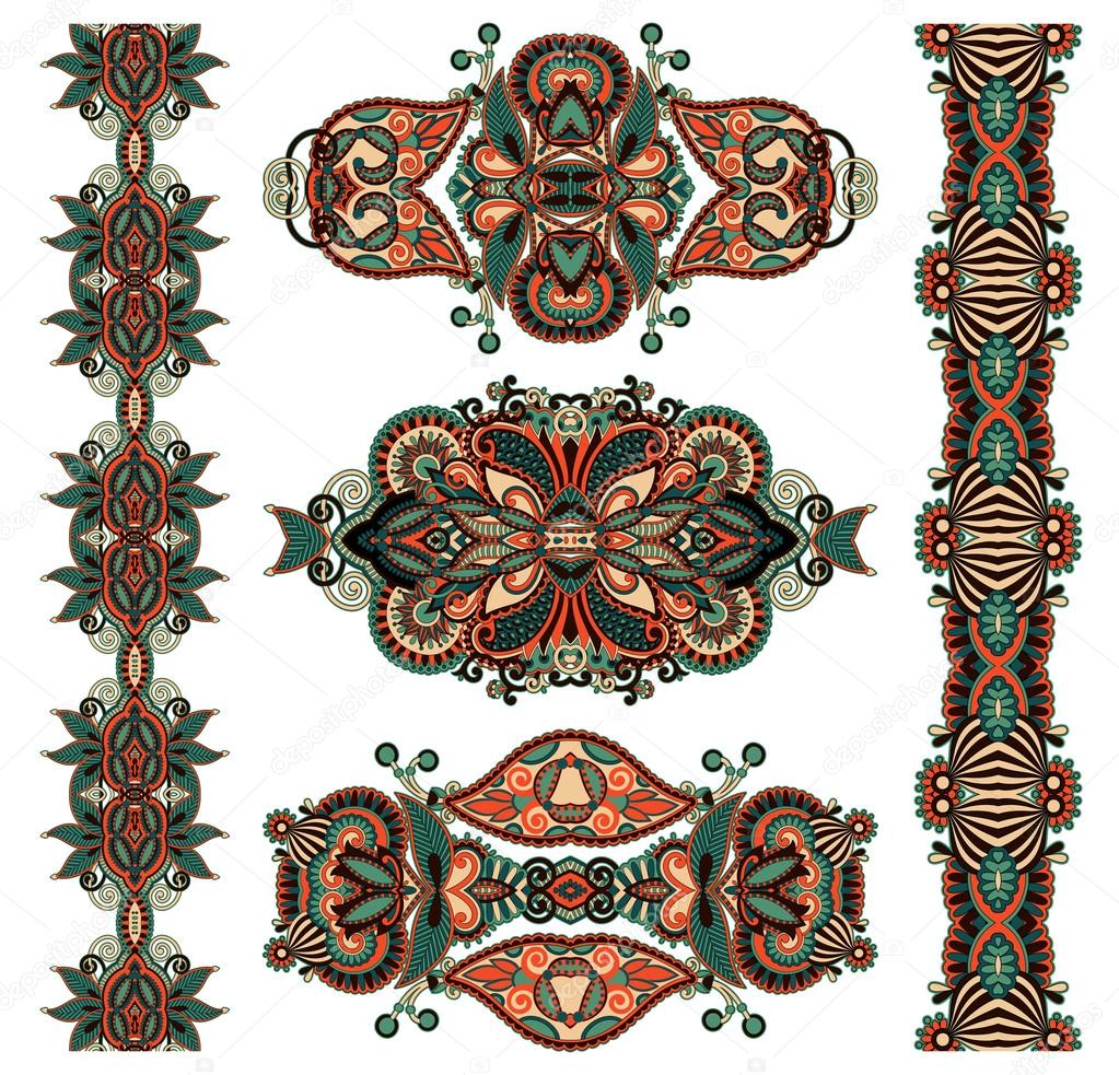 Ornamental floral adornment Stock Vector Image by ©karakotsya #55615673