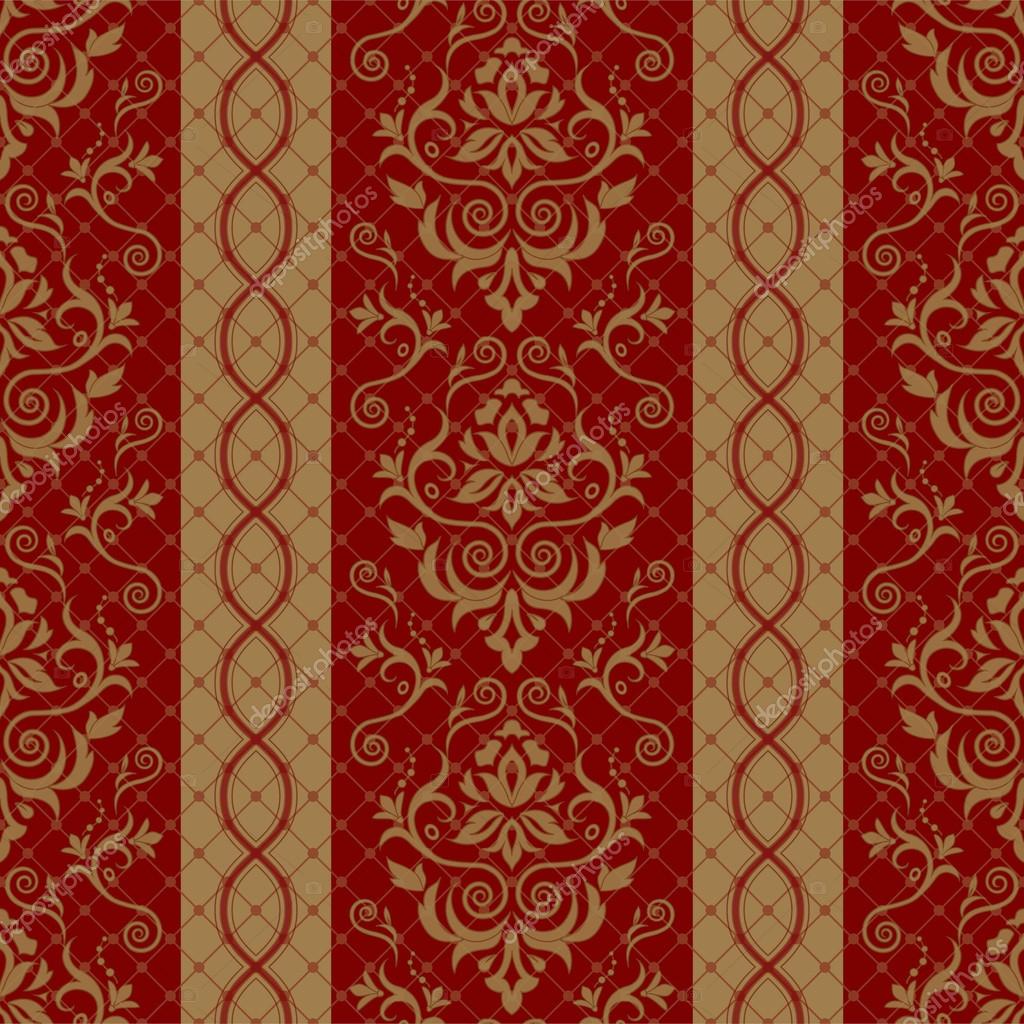 Vector seamless border in Victorian style Stock Vector Image by ...