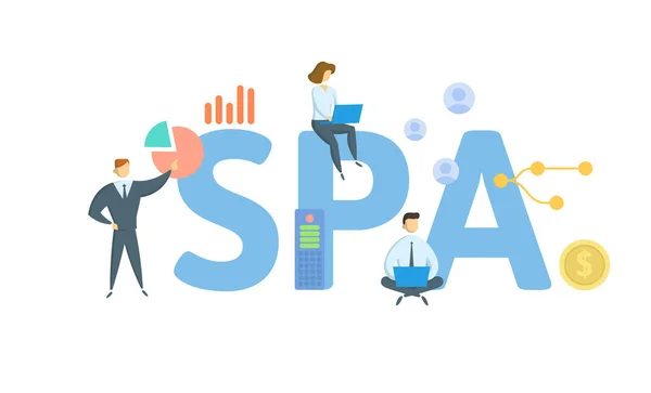 SBLC, Stand By Letter of Credit. Concept with keyword, people and icons ...