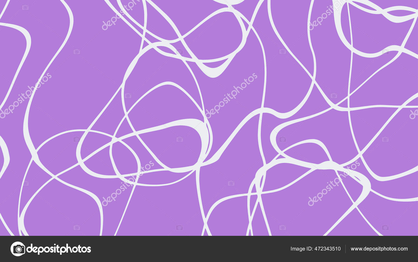 Random white lines on a violet background. Abstract vector illustration ...