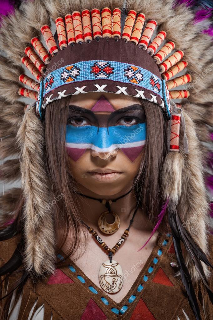 Native American Female Facial Features