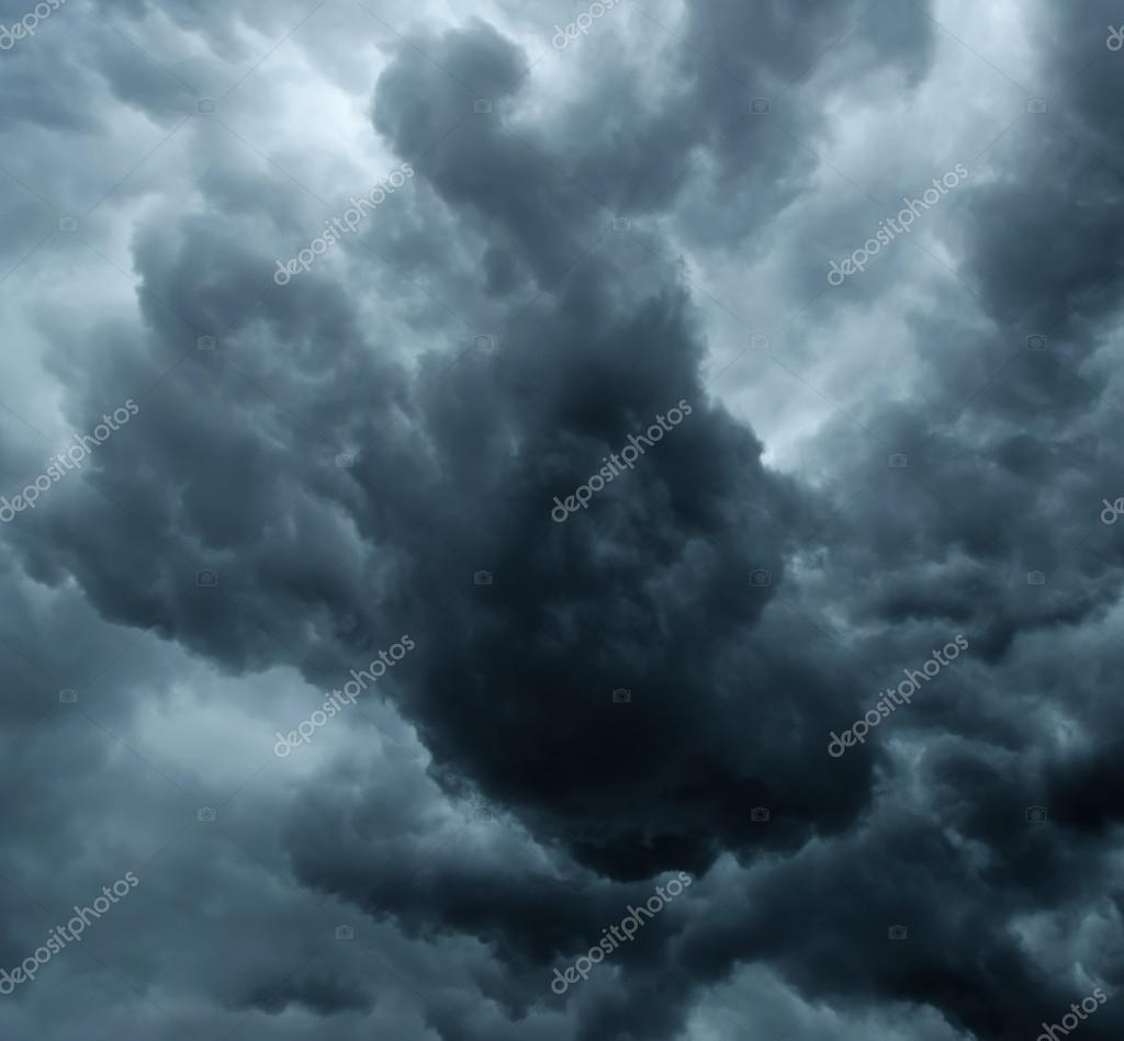 Grey Cloudy Sky Background