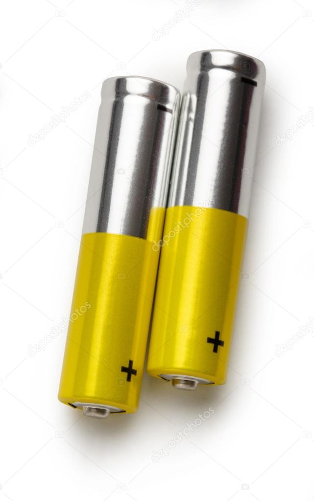 Two batteries with plus signs Stock Photo by ©Garsya 71500537