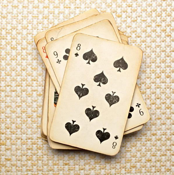 Gamla spelkort Stockfotografier, royaltyfria Gamla spelkort bilder ...