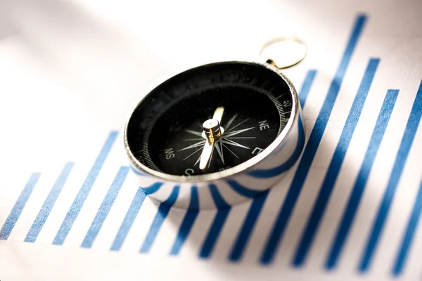 Diagram concept with compass Stock Photo by ©Garsya 80376142