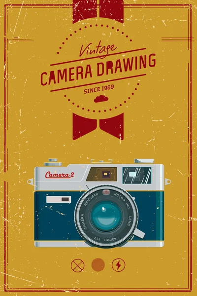 7,050 Vintage camera drawing Vector Images, Royalty-free Vintage camera ...
