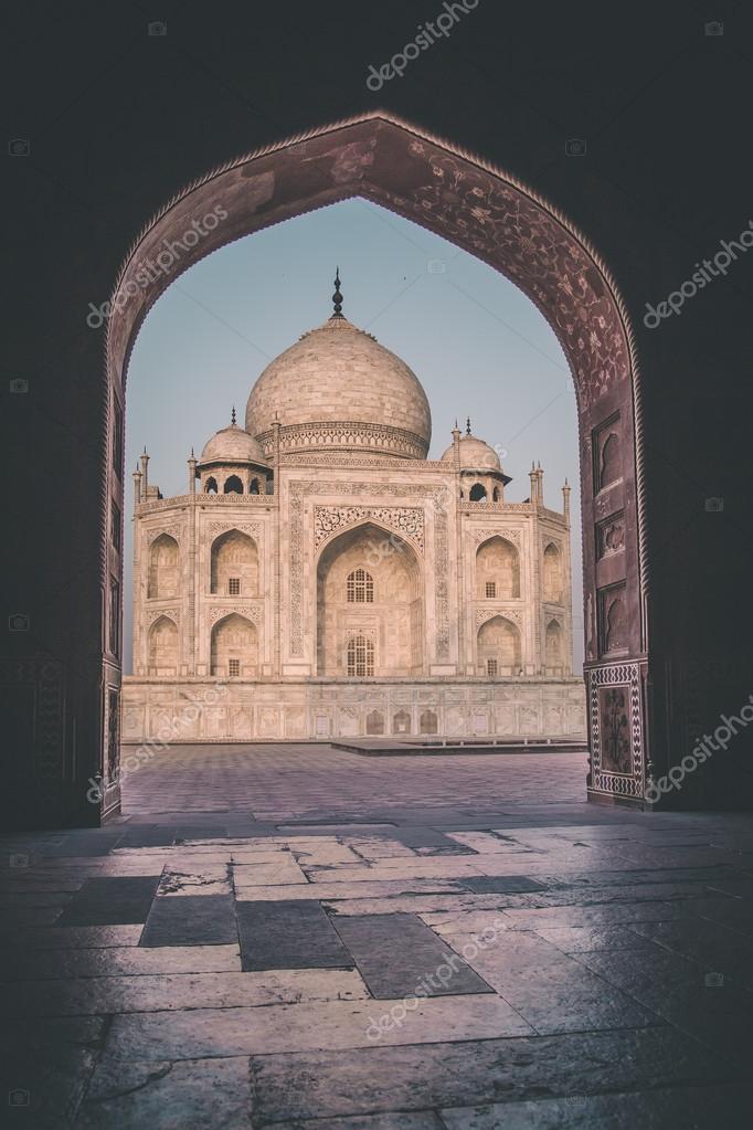 Taj mahal von innen mihman khana - Stockfotografie: lizenzfreie Fotos ...