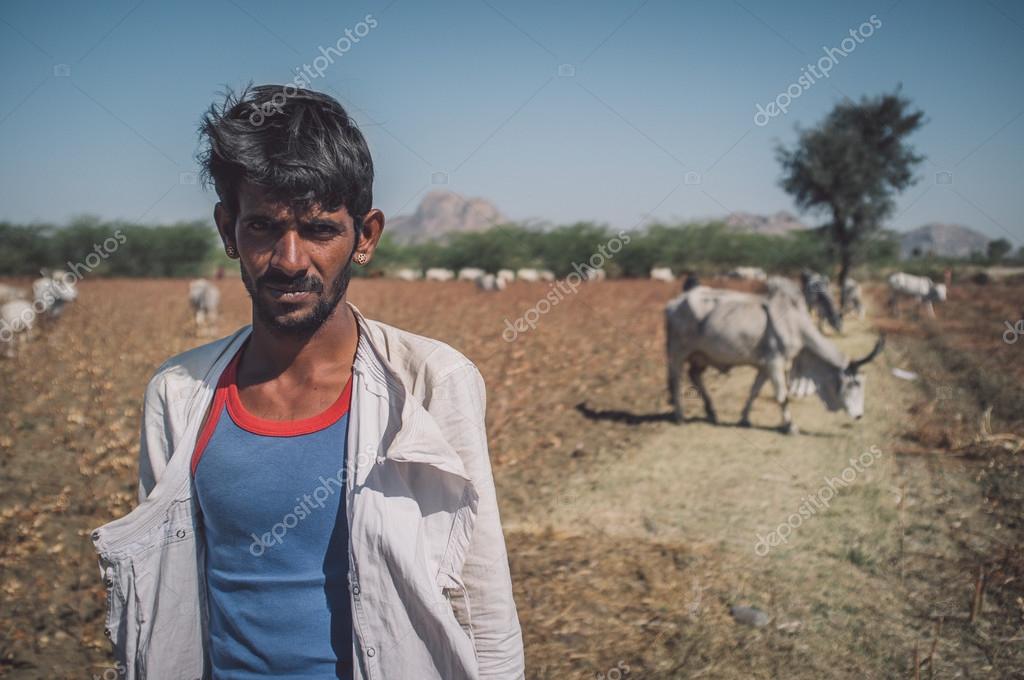 Young shepherd stands – Stock Editorial Photo © paulprescott #78623822