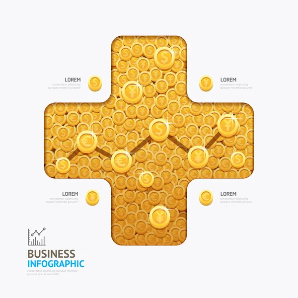 Icons plus design set , can be used for infographics , graphic Stock ...