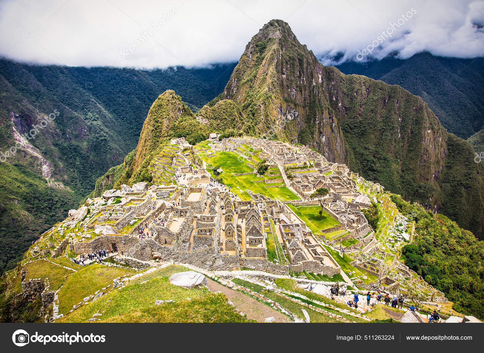 Ancient City Machu Picchu Peru South America Stock Photo by ©master2 ...