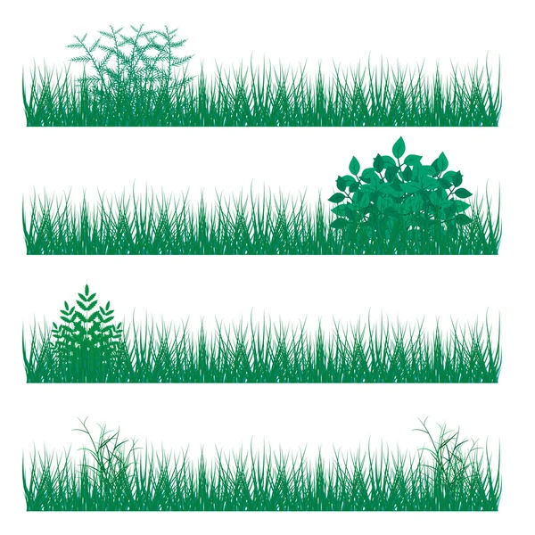 Grass, shrubs Stock Vector Image by ©arman-hanter #17977997